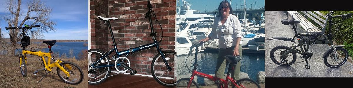 Downtube Folding Bikes with suspension & carbon belt drives